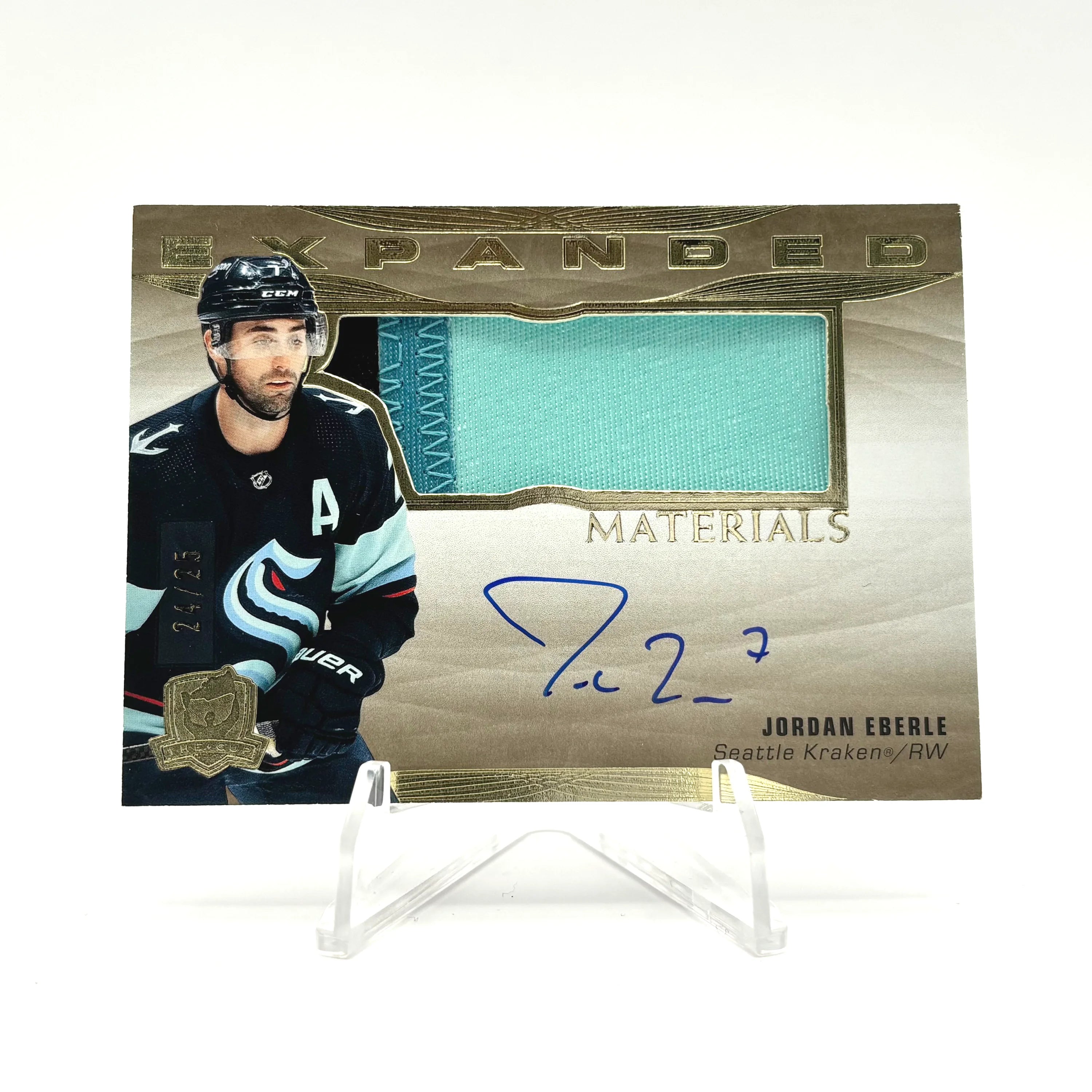 2022-23- UD THE CUP - EXPANDED MATERIALS - JORDAN EBERLE 24/25 – OG Sports